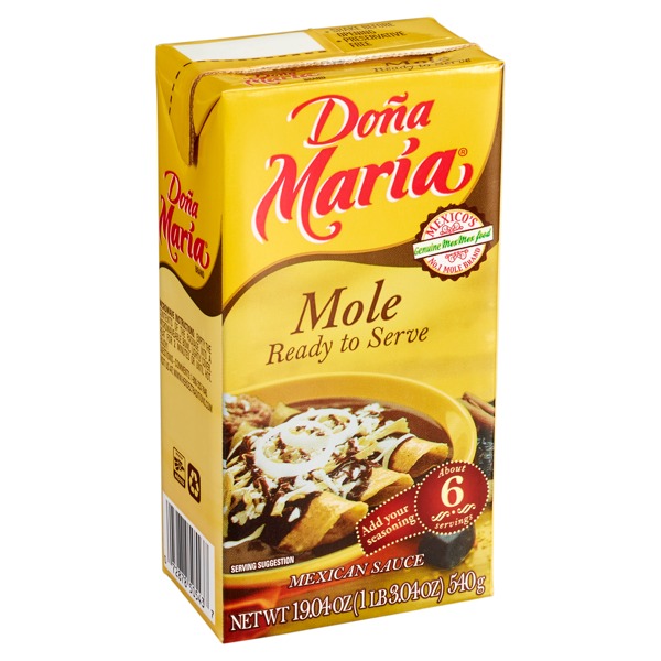 Dona Maria Ready to Serve Mole - 19.04 oz – MexGrocer.com