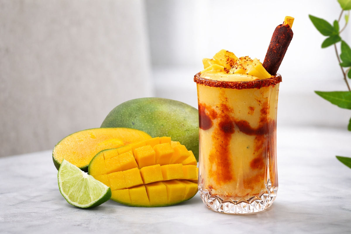 Mangonada Recipe With Fresh Mango Chamoy And Tamarind Candy Authentic