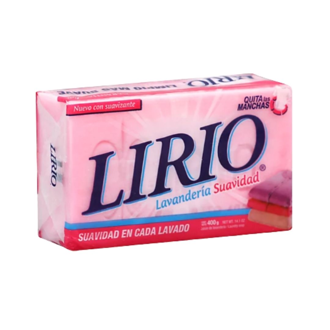 Lirio Laundry Soap Pink / Rosa - 14.1 oz – MexGrocer.com