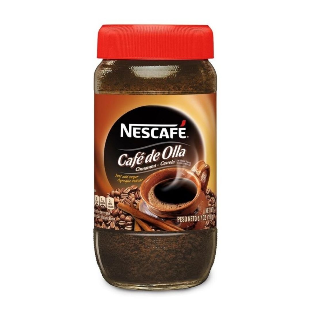 Nescafé Café de Olla con Canela - 190 g – MexGrocer.com