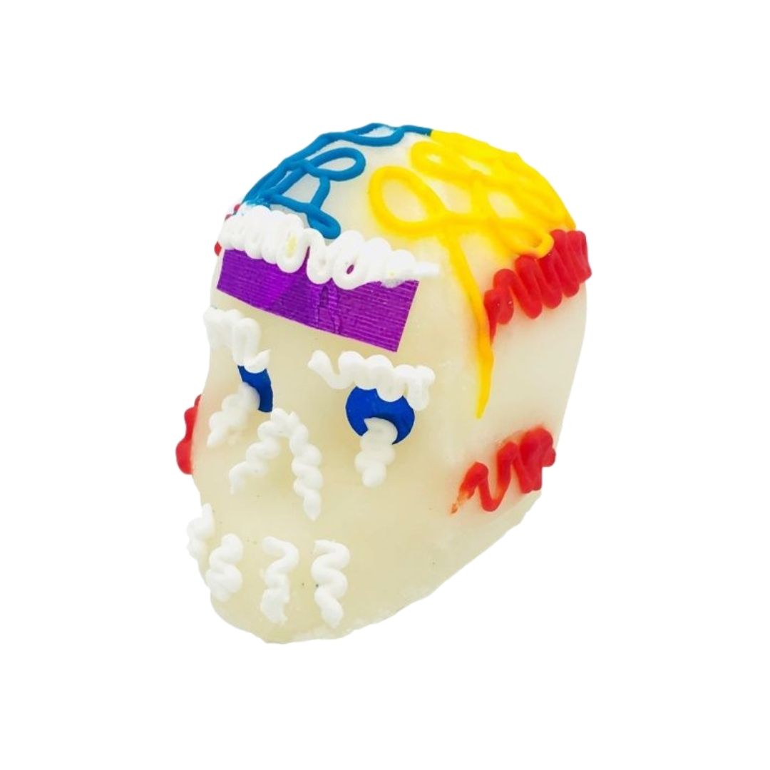 Calaveras de Azucar - Sugar Candy Skulls Dia de Muertos - Large - 1 un ...