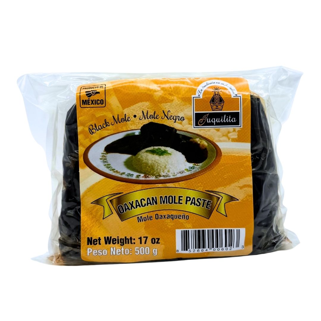 (10 PACK ) Juquilita Black Mole Paste – 17 oz – MexGrocer.com