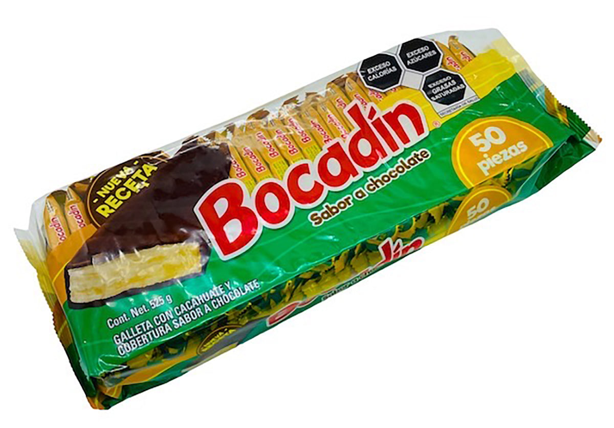 Ricolino Bocadín Chocolate Covered Wafer - Mexican Candy 50ct ...