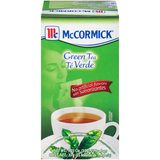 McCormick Green Tea (1.23 Oz.) - 25 ct – MexGrocer.com