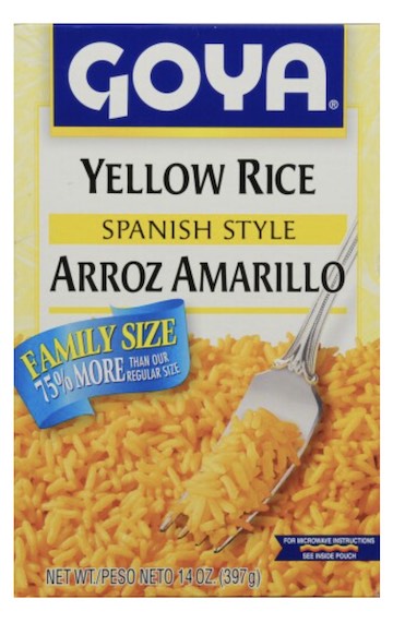 Goya Yellow Rice Spanish Style - Arroz Amarillo - 14 oz – MexGrocer.com