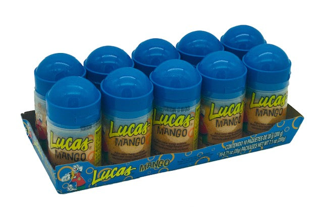 Lucas Baby Sweet & Sour Mango Powder Candy – Mexican Candy 10 ct (7.1 ...
