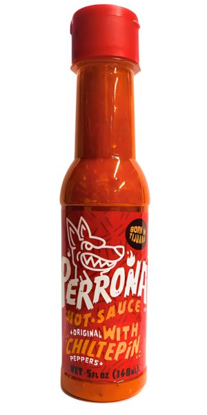 Perrona Chiltepin Hot Sauce Original Red – 5 fl oz – MexGrocer.com