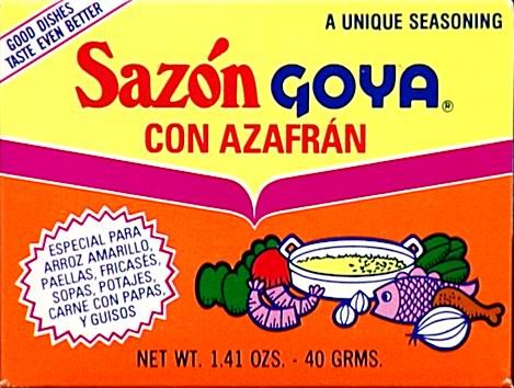 Sazon Goya Azafran Seasoning - 1.41 oz – MexGrocer.com