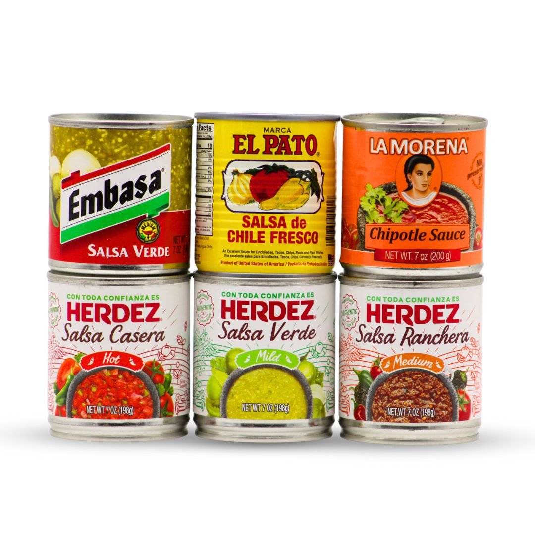 Salsa Lovers Gift Pack - 6 items – MexGrocer.com